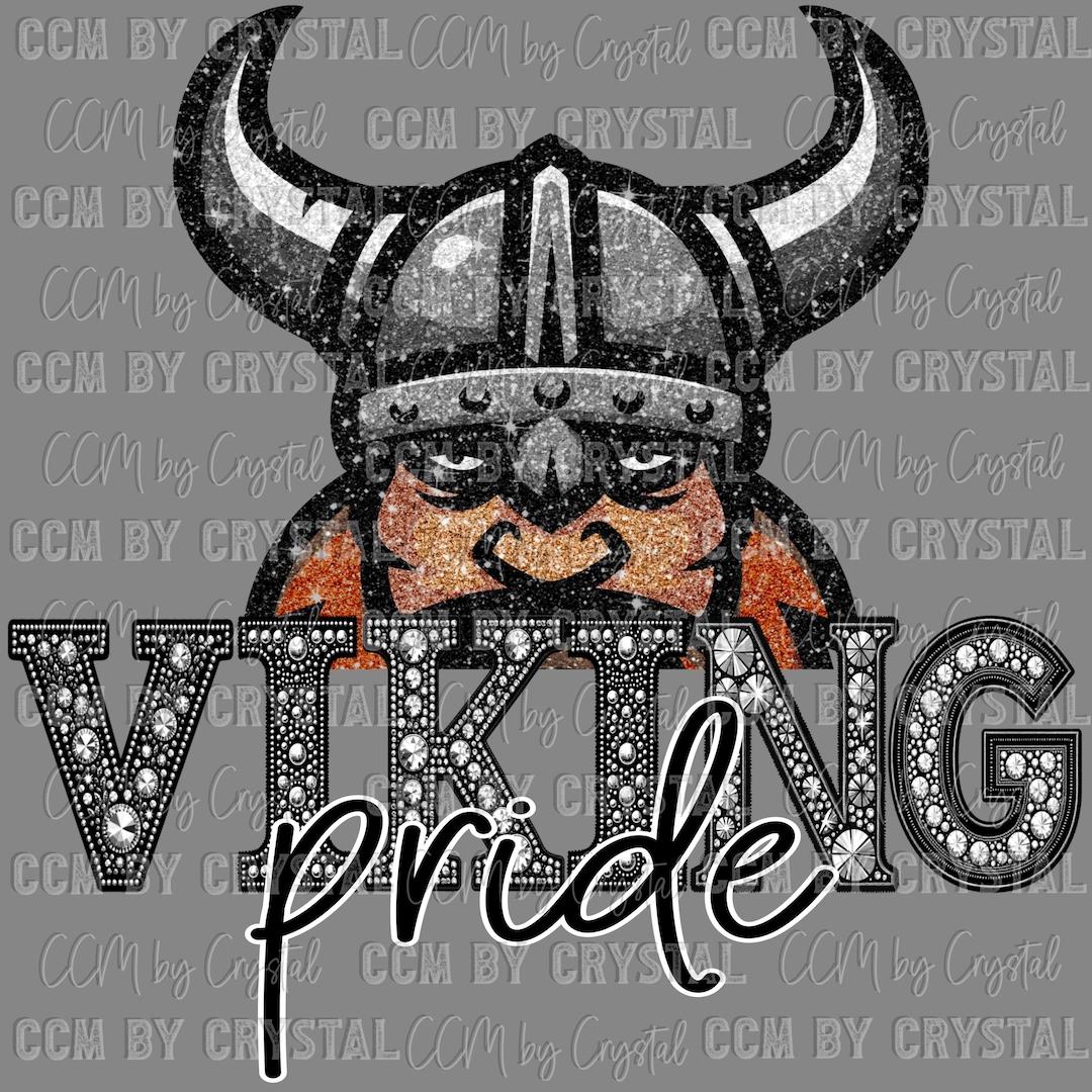 Viking Pride Mascot Ready to Press Transfer Direct to Film DTF ...
