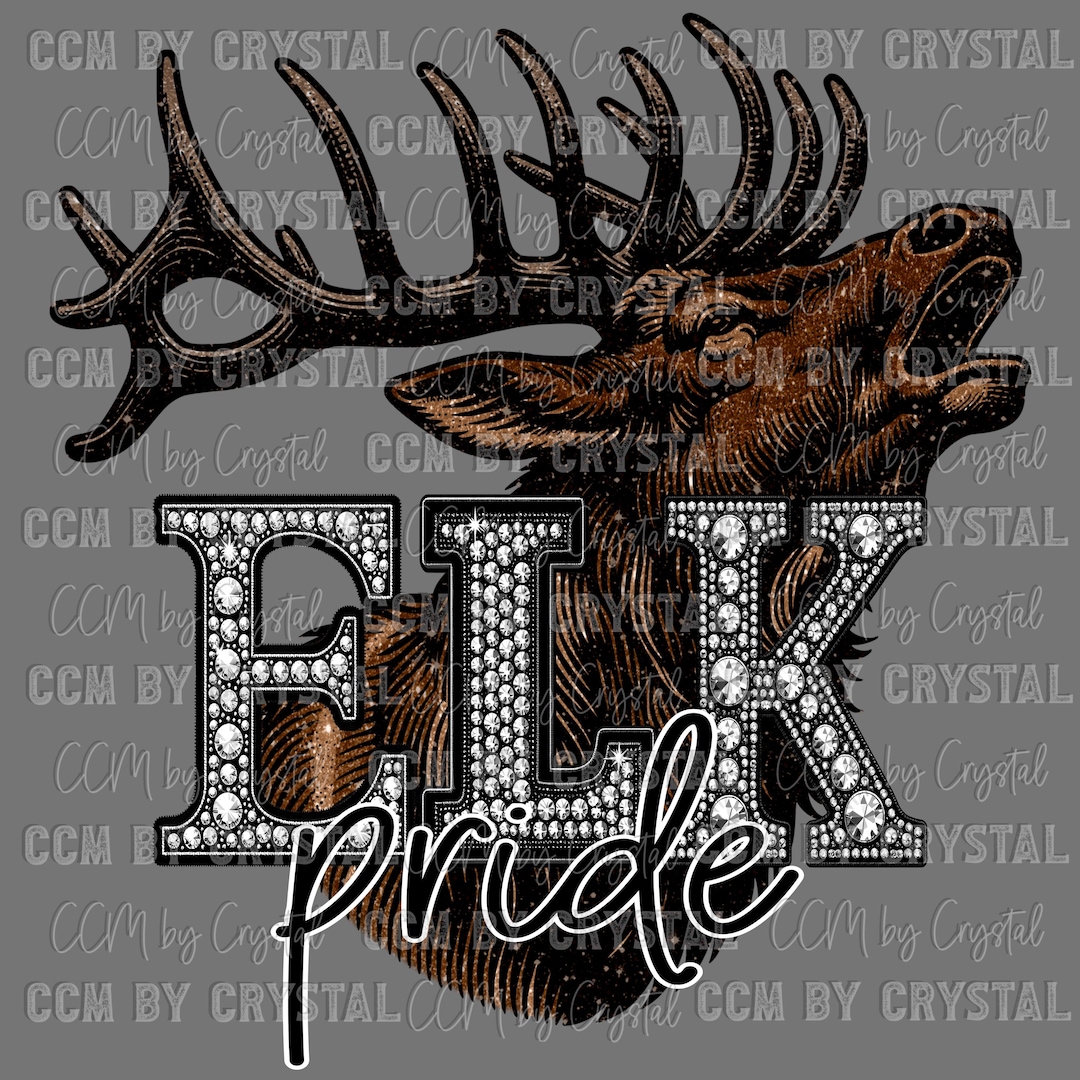 Elk Pride Mascot PNG Digital Download ONLY - Etsy