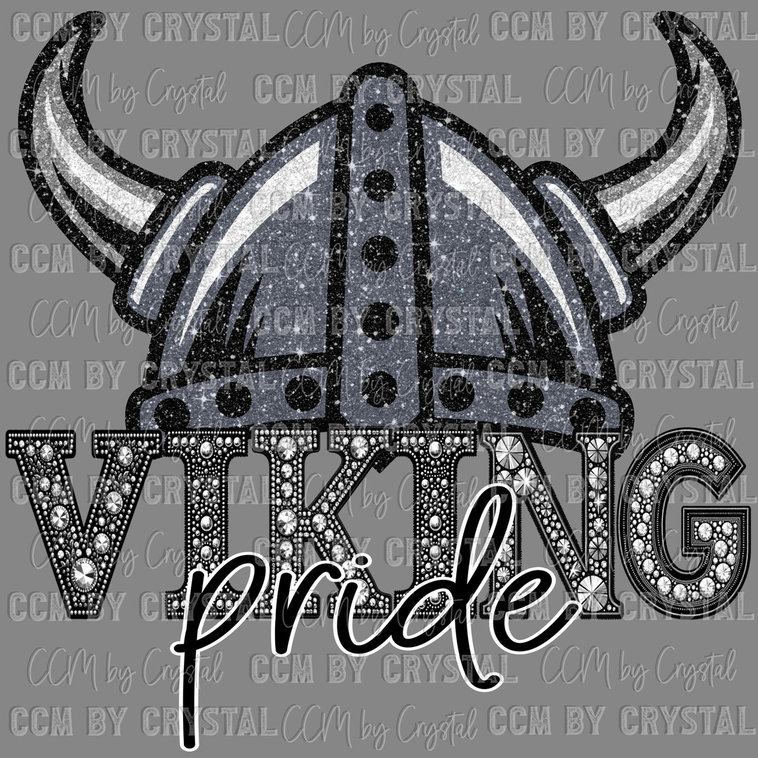 Viking Pride Mascot Ready to Press Transfer Direct to Film DTF ...