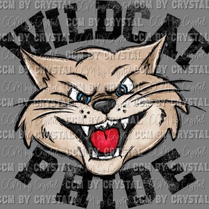 Wildcat Pride Mascot PNG Digital Download ONLY - Etsy