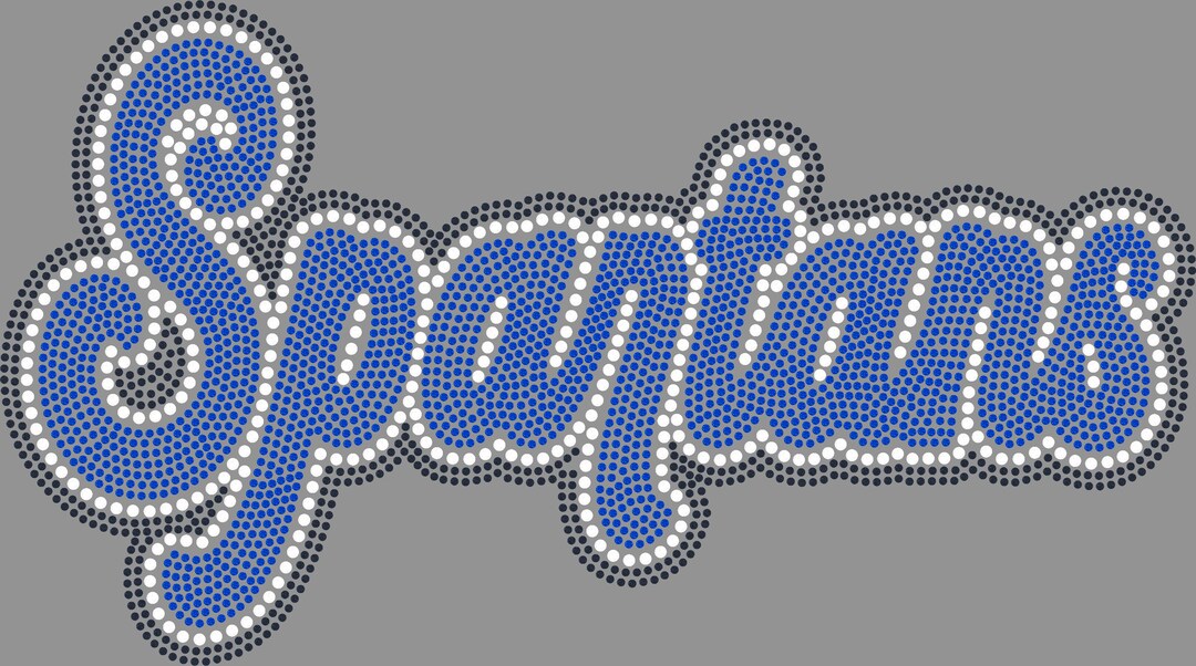 Spartans 11" Wide 3 Color Spangle Transfer - Etsy