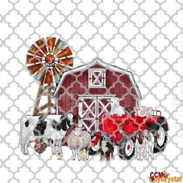 On the Farm Transfer - Etsy