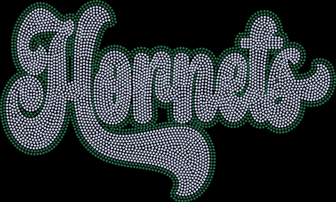 Hornets 11" Wide 2 Color Spangle Transfer - Etsy