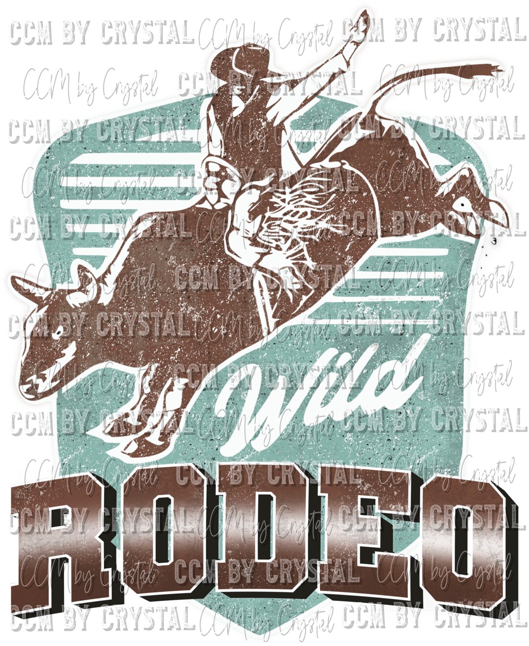 Wild Rodeo Ready to Press Transfers Direct to Film Transfers ...