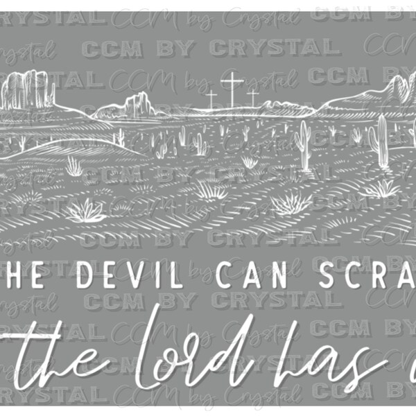 The Devil Can Scrap but the Lord Has Won Posters - Etsy