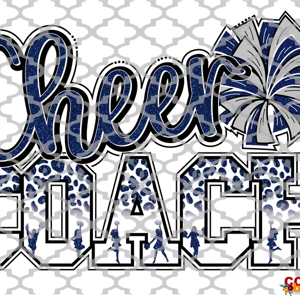 Dtf Cheer Coach Transfer - Etsy