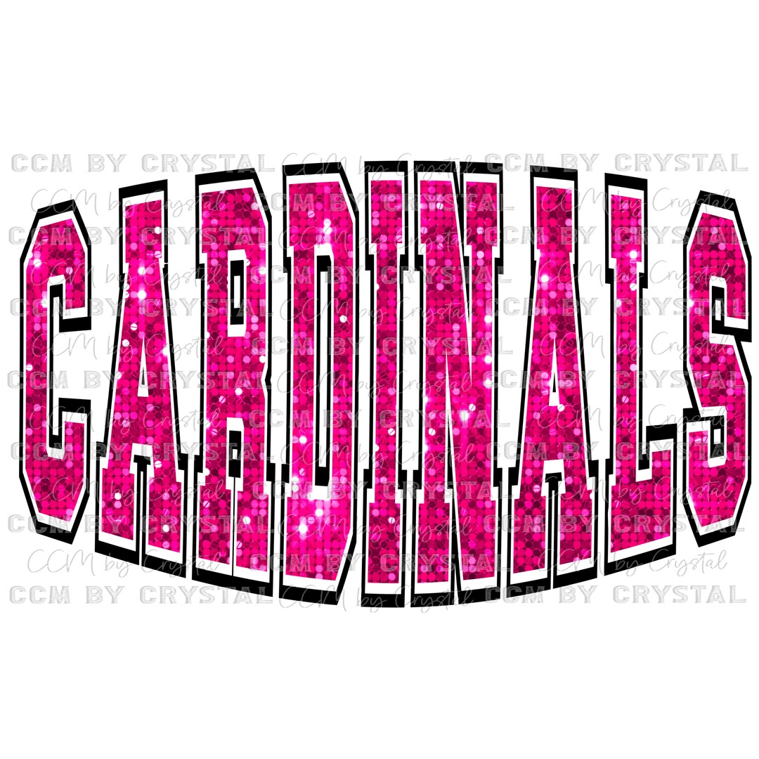 Cardinals Pink Mascot PNG Digital Download ONLY - Etsy