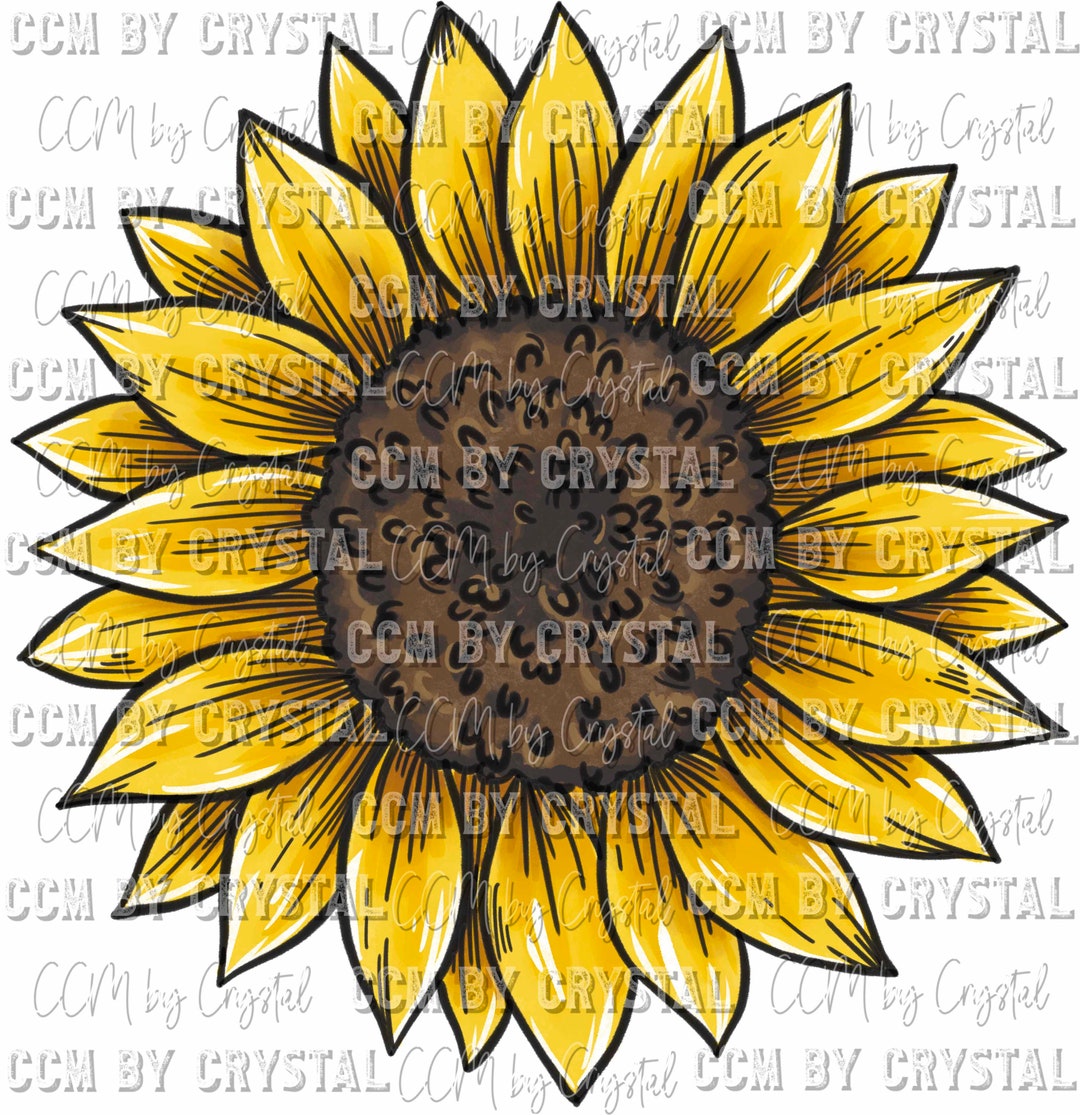Sunflower Ready to Press Transfers Direct to Film Transfers Sublimation ...