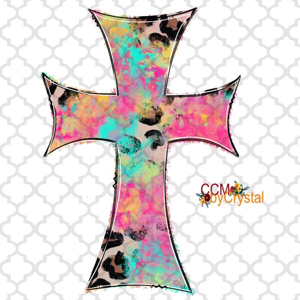 Cheetah Cross - Etsy