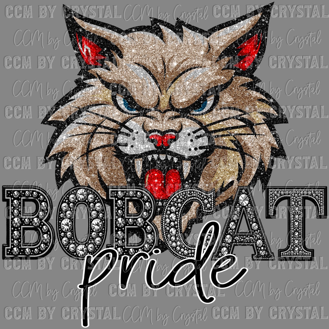 Bobcat Pride Mascot PNG Digital Download ONLY - Etsy