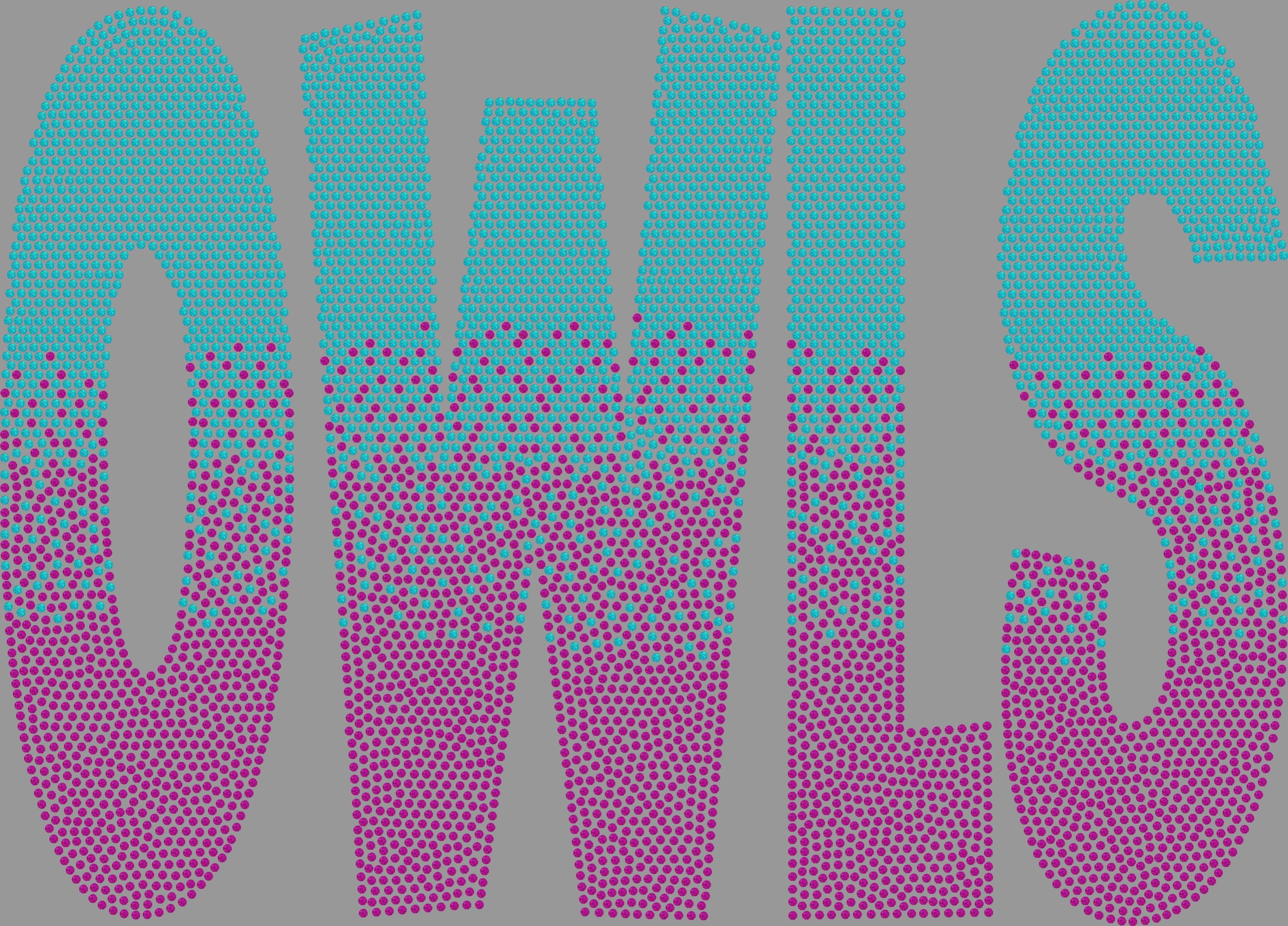 Custom Ombre One Line One Word 11" Wide by Approximately 6" Tall - 2 ...