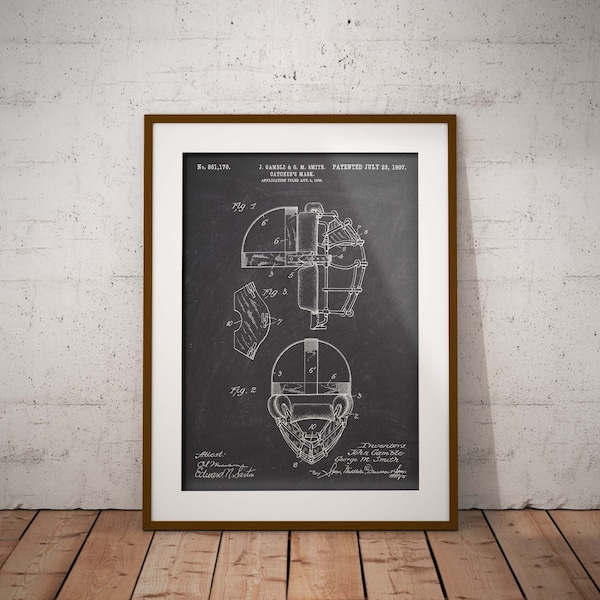 Catchers Mask - Etsy