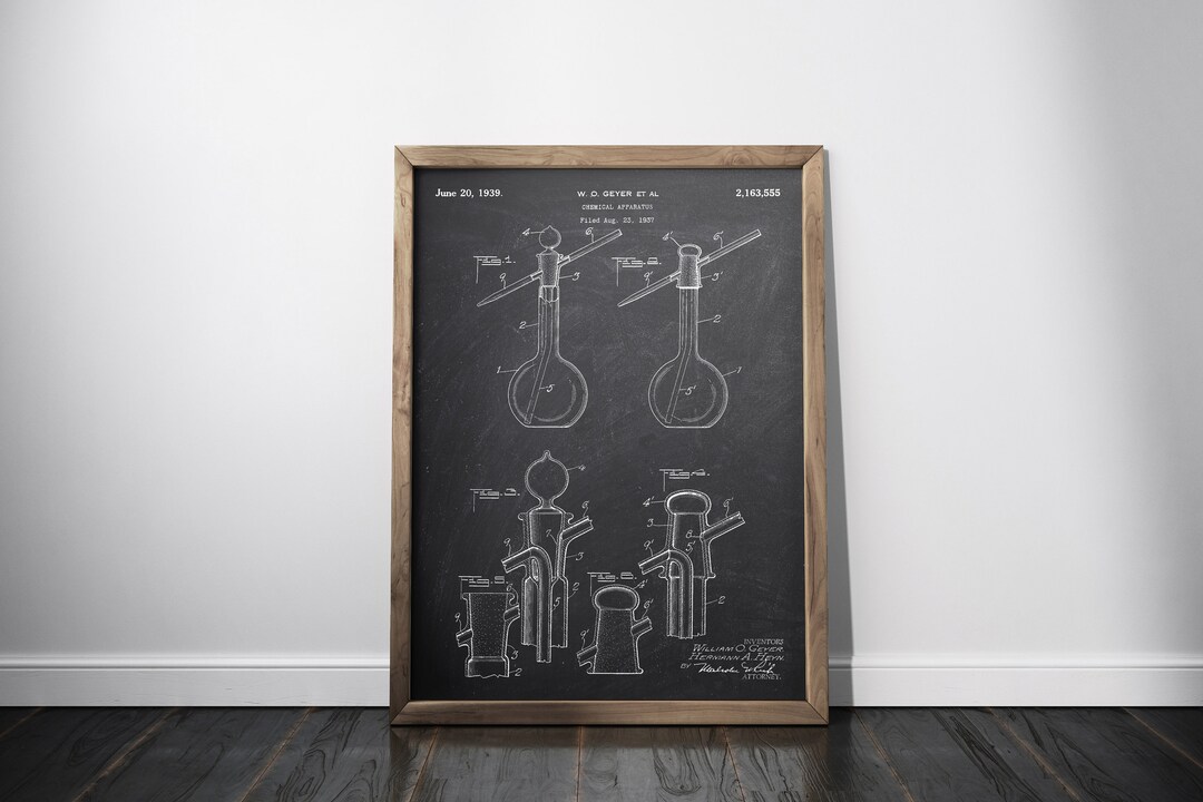 Chemistry Patent Print: 1939 Condensation Apparatus Blueprint - Etsy