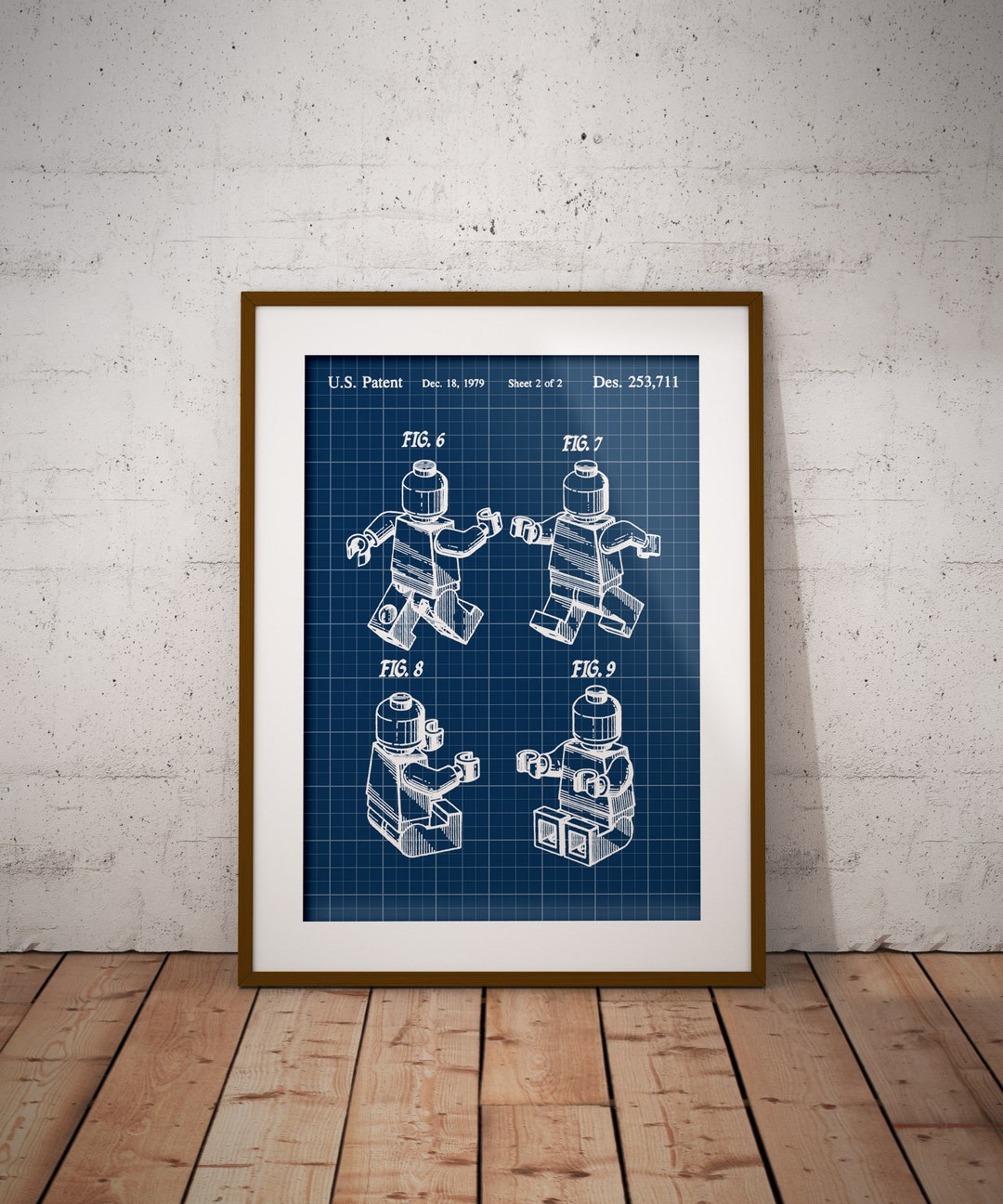 Toy Patent Poster Kids Patent Print Toy Figure Art Boys Room Art Kids ...