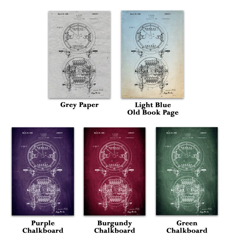 Marine Logo Meter Patent Art Print Boat's Logometer - Etsy UK