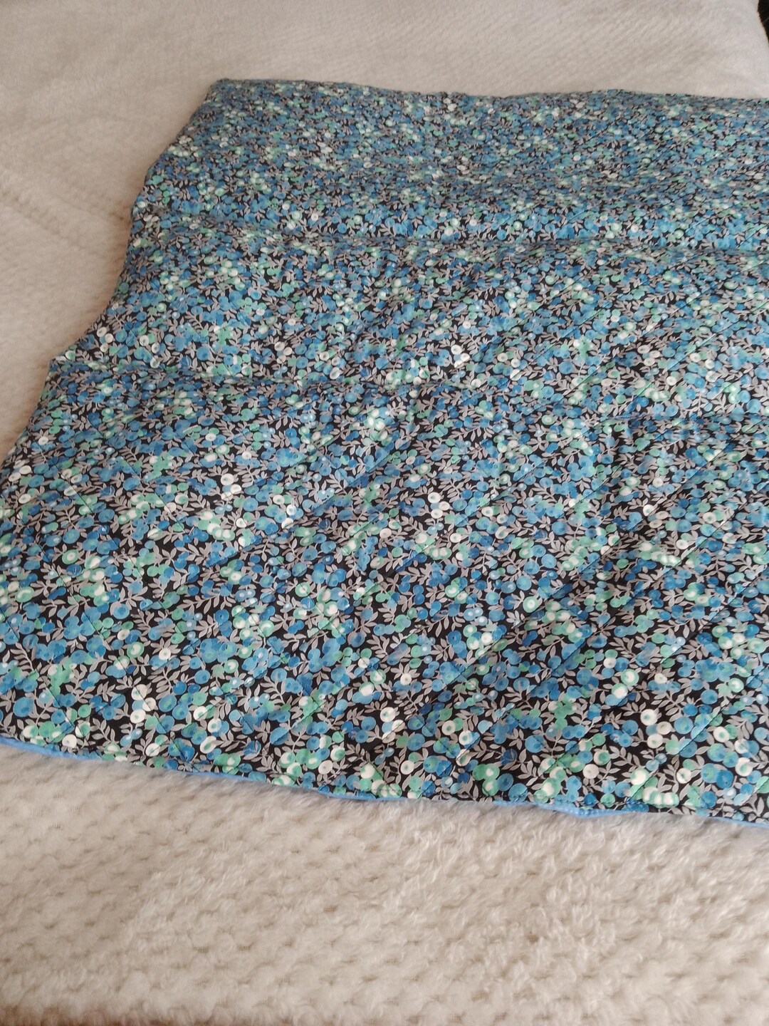 Baby Cot Quilt Double Quilted Cotton With Fire Retardant Wadding 24 in ...