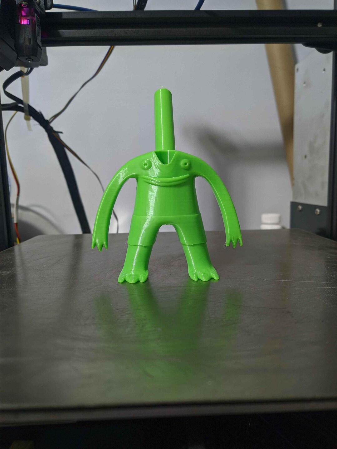 Mr. Frog Smiling Friends Pipe, 3d Printed - Etsy