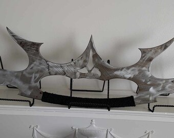 Massive 4 Ft. Replica Klingon Bat'leth Sword Star Trek Batleth With ...