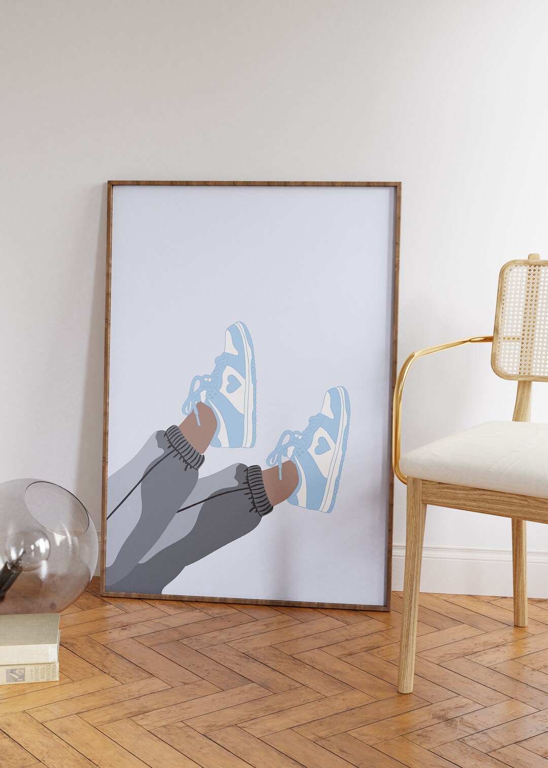 Sneaker Art Prints, Digital Wall Art, Wall Decor, Sneaker Wall Art ...