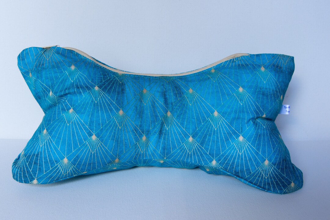 Art Deco Pattern Dog-bone Support Pillow - Etsy