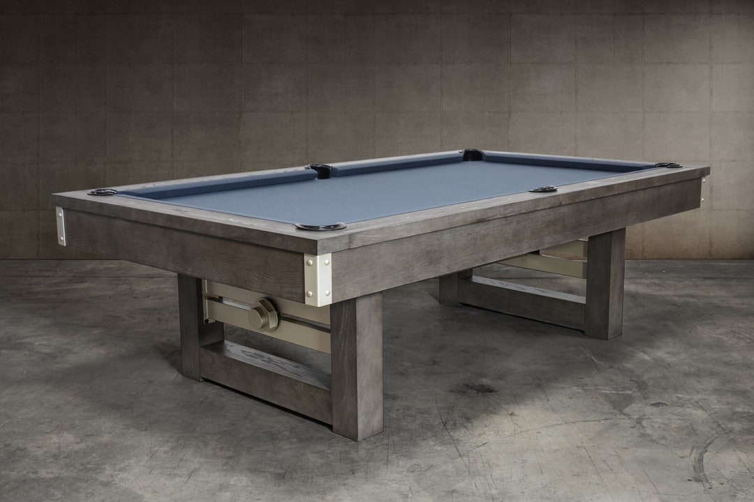 Bryant Slate Pool Table in Grayson Grey W/ Premium Accessories and Free ...