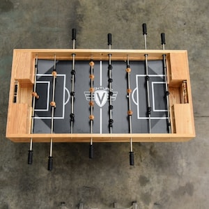 Astoria Rustic Foosball Table | Man Cave Decor | Bar Decor | Rustic ...
