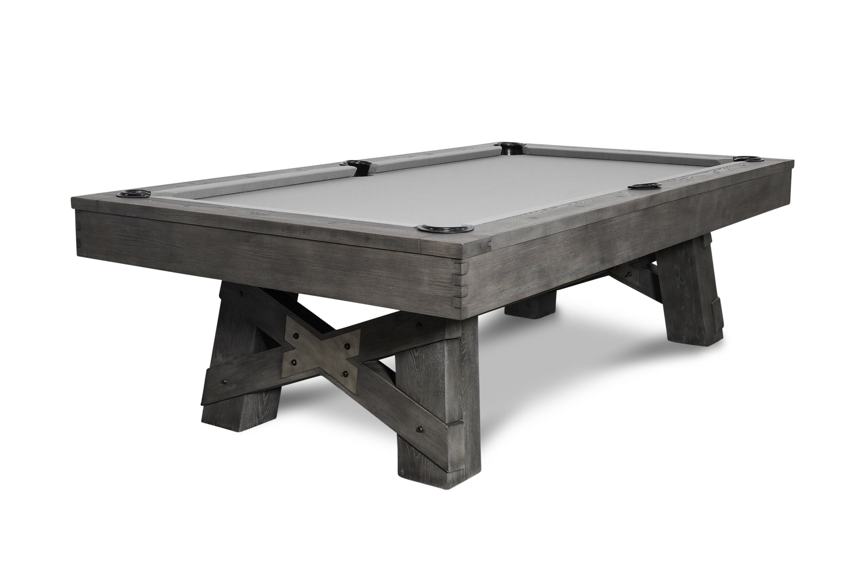 Georgia Pool Table in Grayson Grey W/ Premium Accessories and Free ...