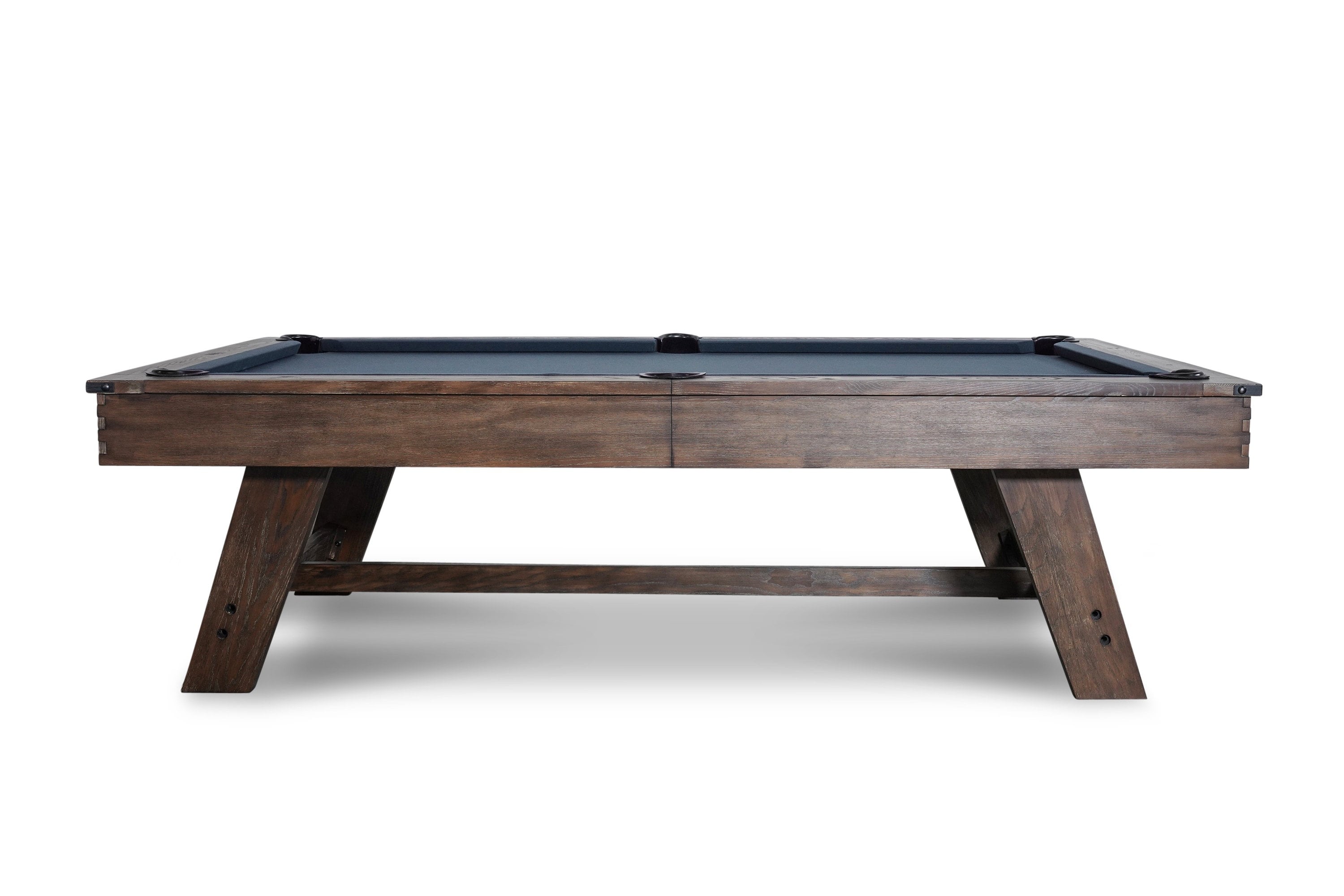 Hunter Slate Pool Table in Brushed Walnut W/ Dining Top Option | Free ...