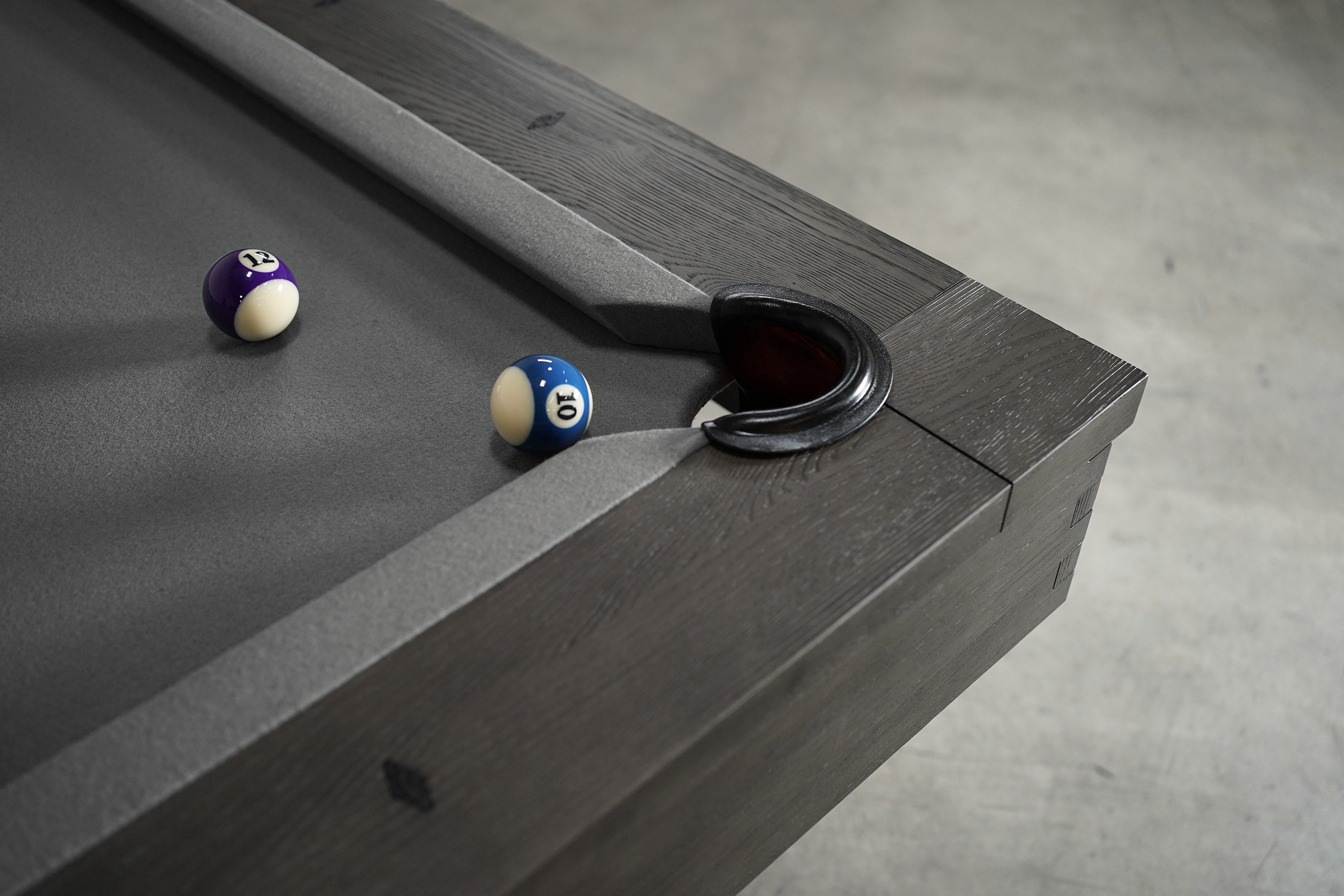 Georgia Pool Table in Grayson Grey W/ Premium Accessories and Free ...