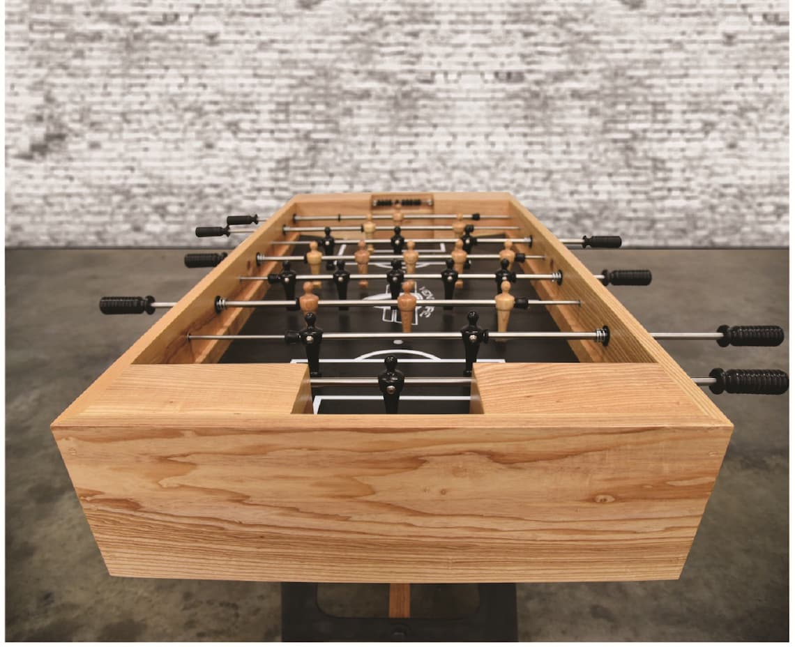 Astoria Rustic Foosball Table | Man Cave Decor | Bar Decor | Rustic ...