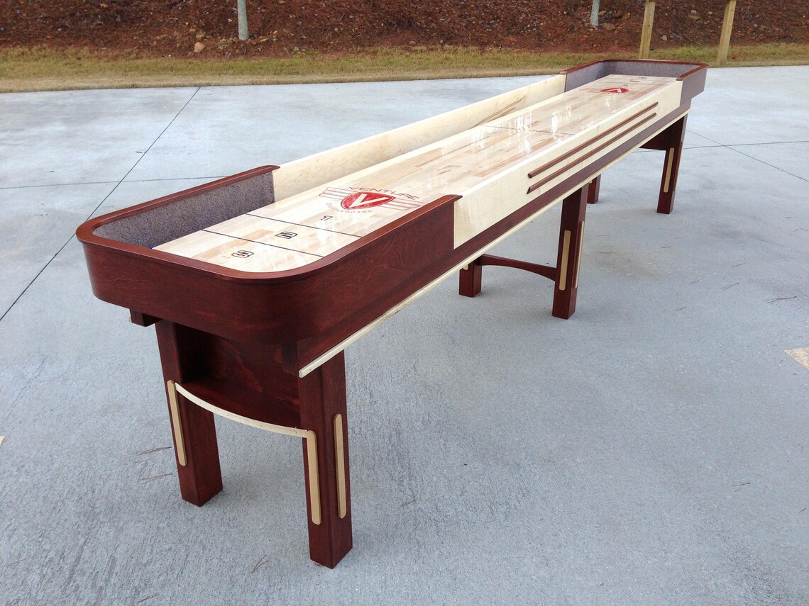 Grand Deluxe-custom Shuffleboard Table Made in the USA - Etsy