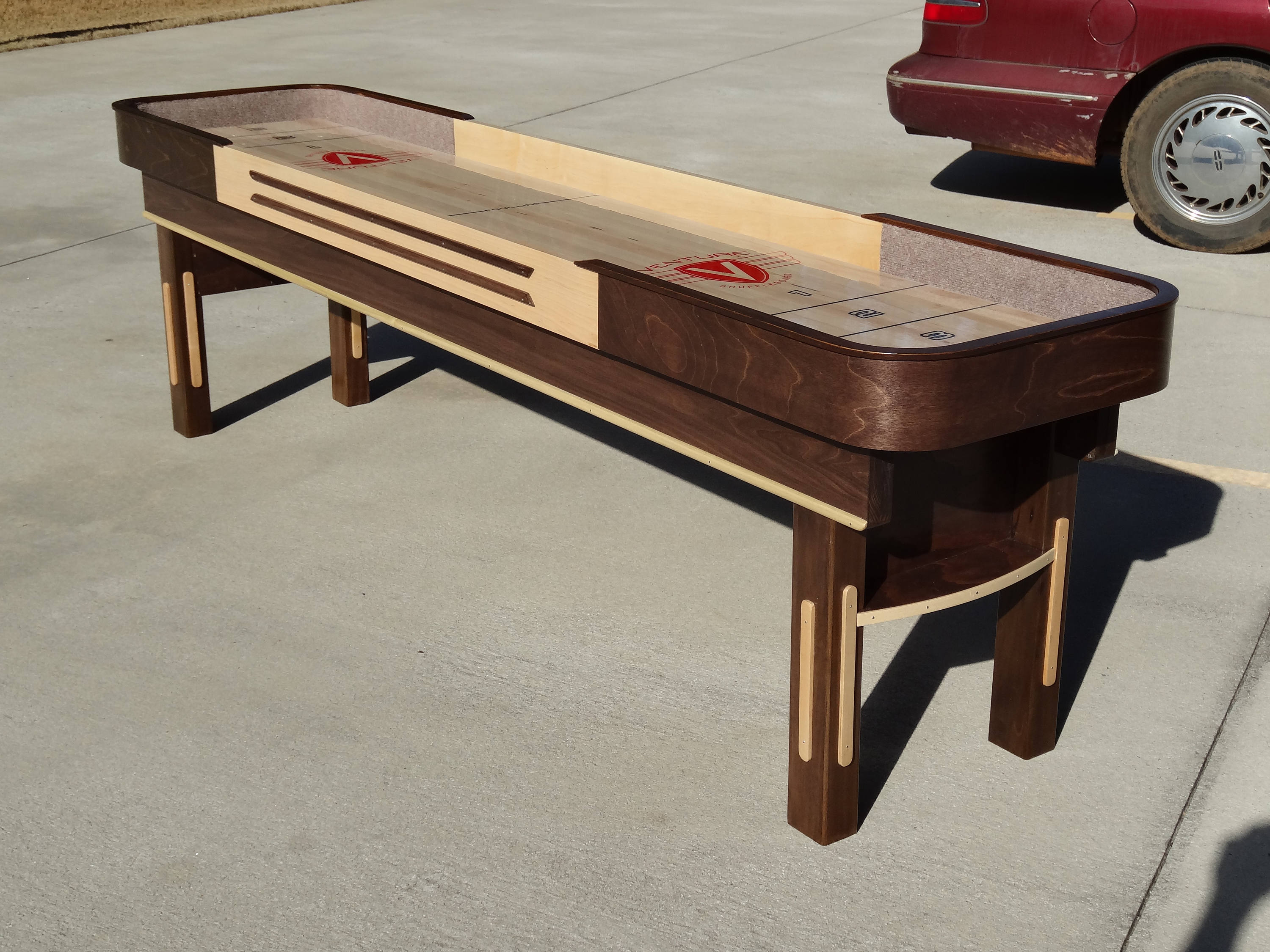 Grand Deluxe-custom Shuffleboard Table Made in the USA - Etsy