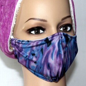 Colorful Face Mask With Pocket for Filter, Reusable, Washable, Made in ...