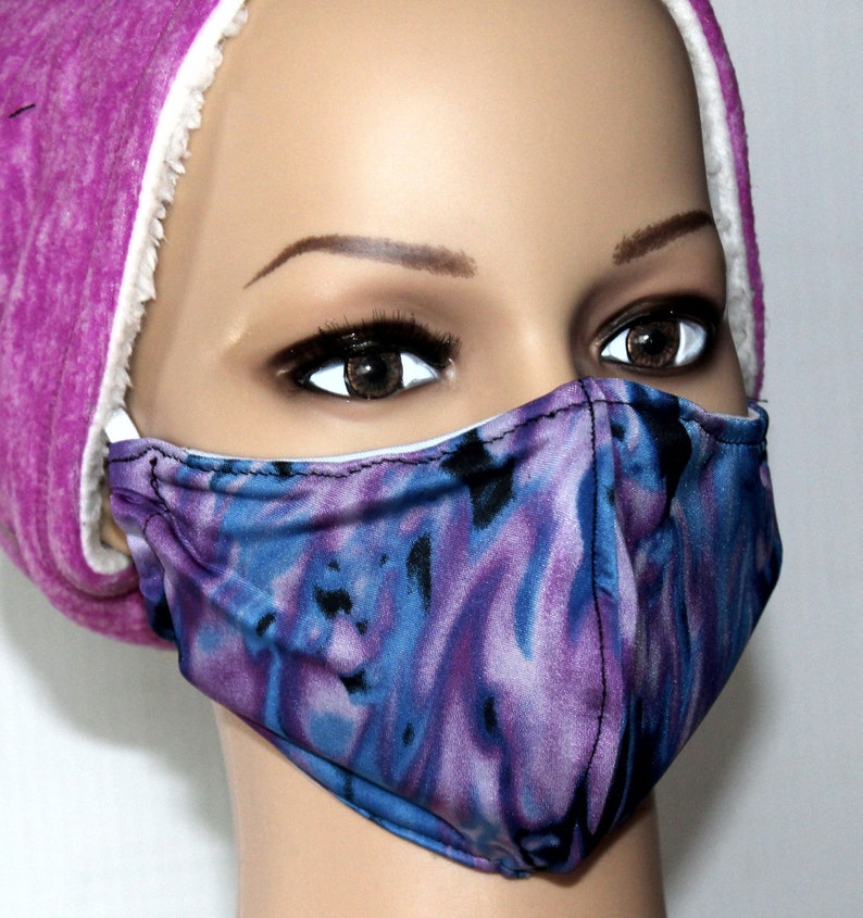 Colorful Face Mask with pocket for Filter Reusable Washable | Etsy