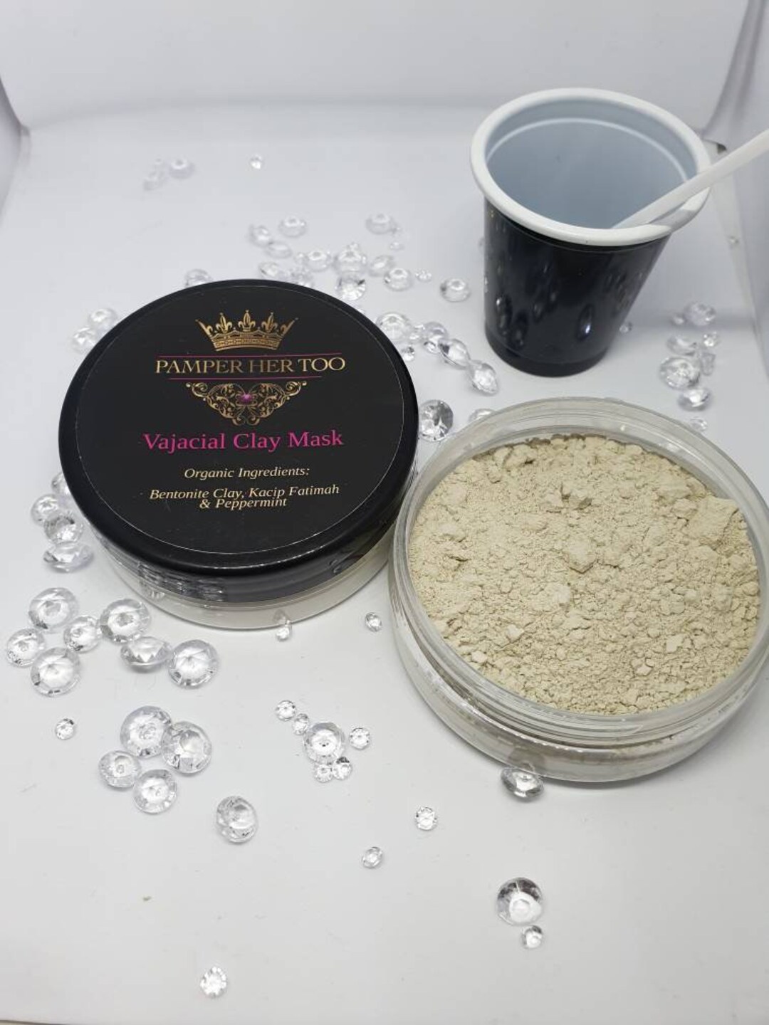 Vajacial Kit Clay Mask - Etsy UK