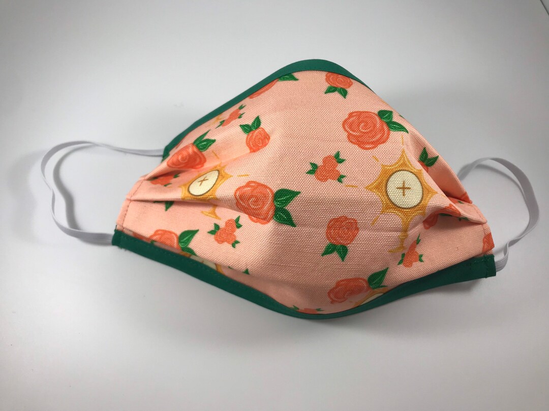 Clearance Face Masks - Blessed Sacrament and Roses (small Print) - Etsy