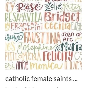 Clearance Face Masks - Catholic Female Saint Names - Etsy