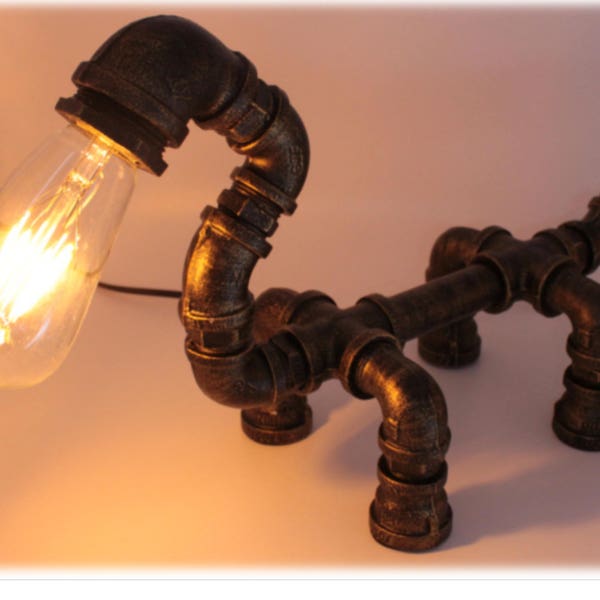 Gas Pipe Lamp - Etsy