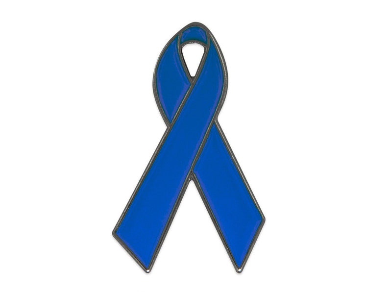 Color Ribbon Awareness Enamel Lapel Pin - Etsy