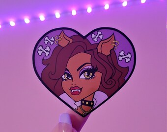 Monster High Wall Sticker | Etsy