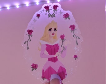 Princess Aurora Car Decal - Etsy