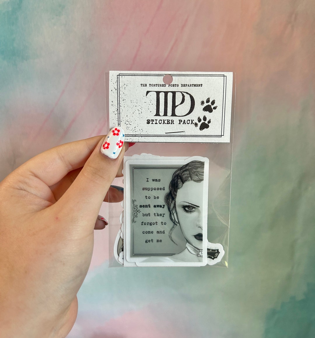 Tortured Poets Era Sticker Pack Waterproof Stickers for Laptop ...