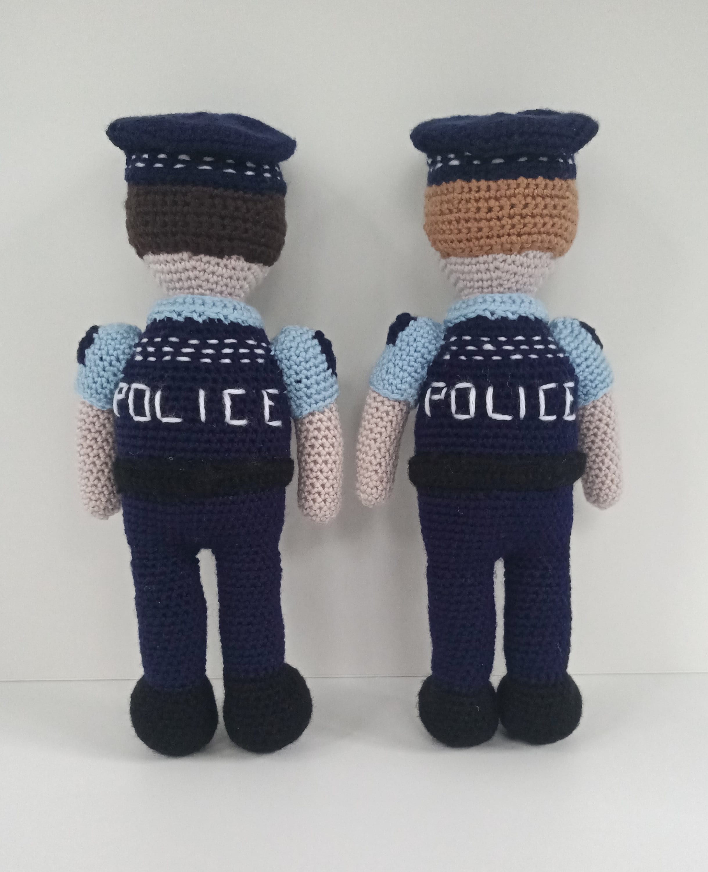 Crochet Pattern Police Officer Toy Softie Amigurumi Policeman - Etsy