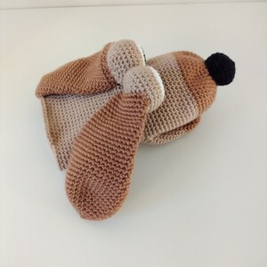 Crochet Pattern for a Dog Hand Puppet, Amigurumi Puppy Puppet Pattern ...
