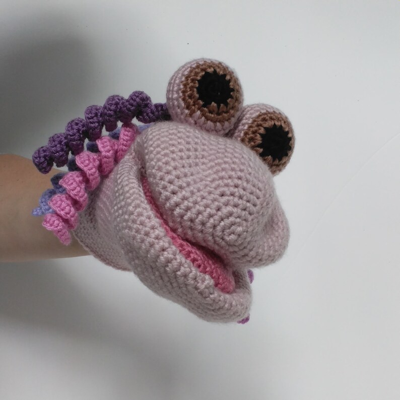 Crochet Pattern for a Unicorn Hand Puppet, Amigurumi Puppet Pattern ...