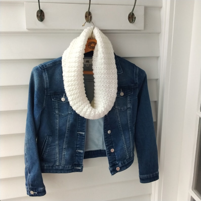 Knitting Pattern for Easy Faux Cable Winter Cowl Scarf Pattern - Etsy