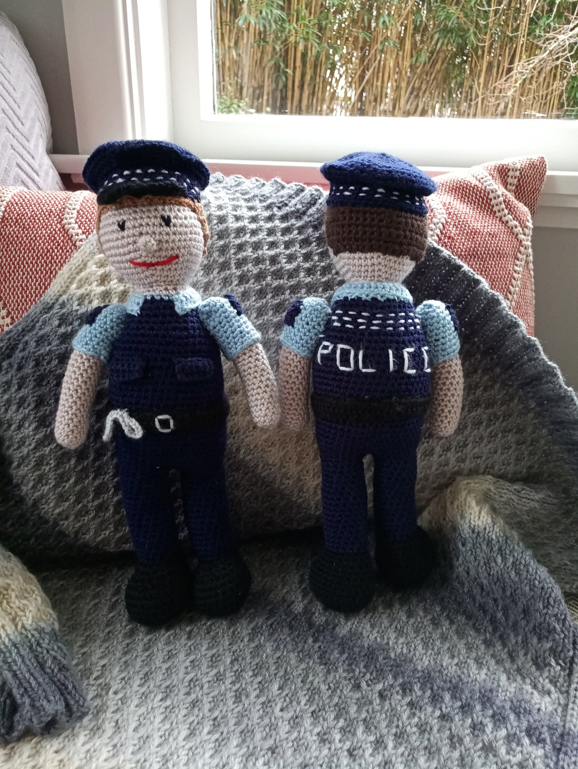 Crochet Pattern Police Officer Toy Softie Amigurumi Policeman | Etsy