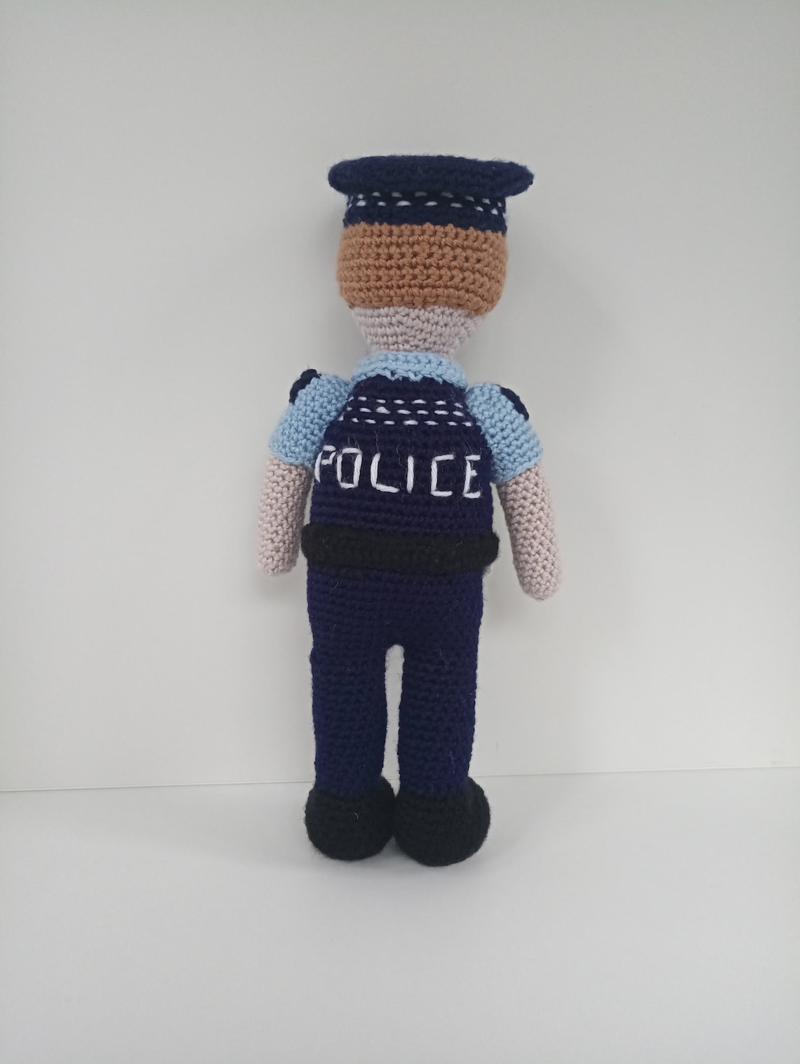 Crochet Pattern Police Officer Toy Softie Amigurumi Policeman - Etsy ...