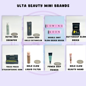 Ulta Mini Brands You Choose - Etsy