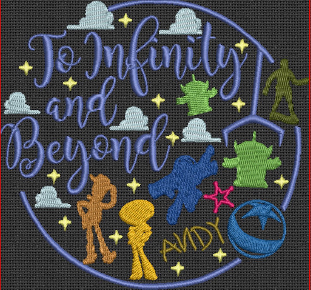 To Infinity and Beyond, Buzz, Embroidery Design, Story Friends ...